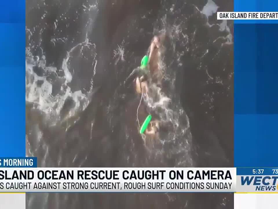 Ocean rescue crews save swimmers, including several kids, from rough surf