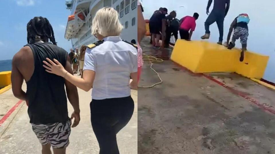 Carnival Guest Saves Life After Fellow Passenger Falls Off Pier - NewsBreak