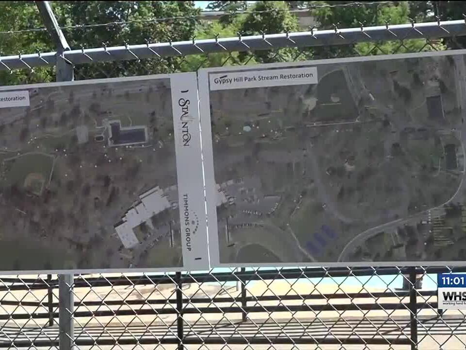 Gypsy Hill Park Stream Restoration Project on track to be completed in 2025