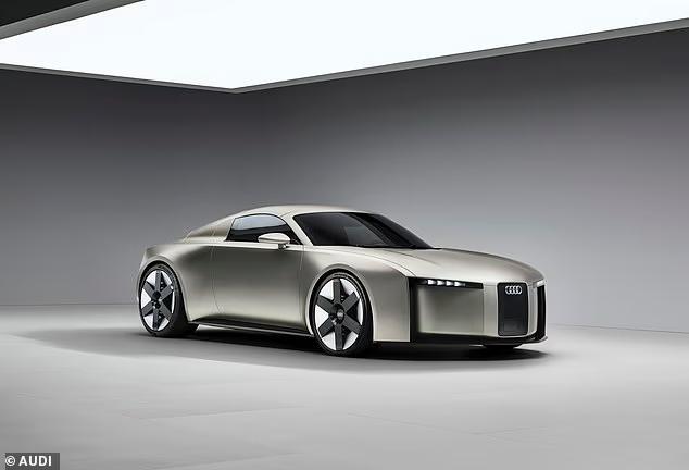The electric Audi TT: German car giant unveils striking concept model ...