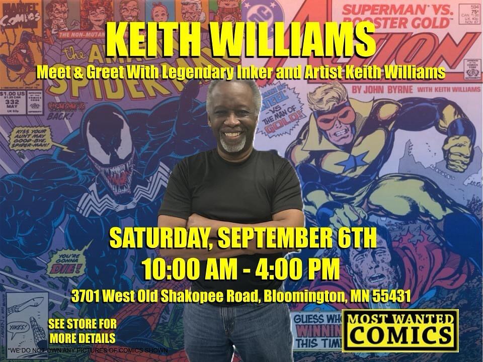 MN – Keith Williams Signing | Sept 6th - NewsBreak