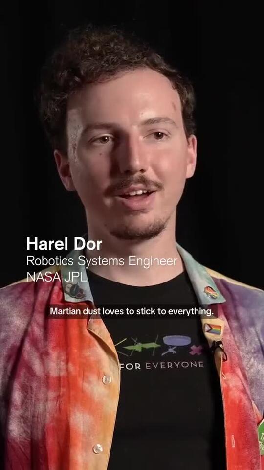Are the sands on Mars like Earth’s Robotics System Engineer Harel Dor ...