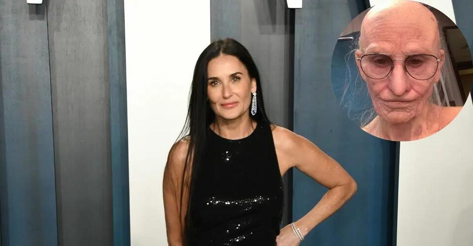Demi Moore Unrecognizable In Behind-The-Scenes Photos Of Disturbing New Film ‘The Substance ...