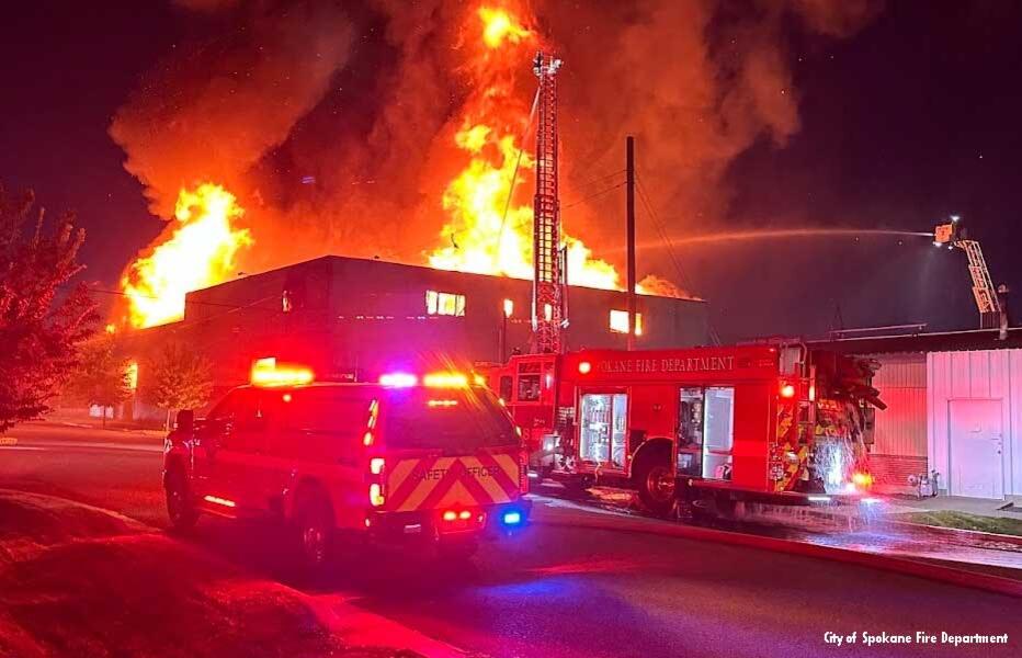 Firefighters Respond to Three-Alarm Fire at Abandoned WA Industrial ...