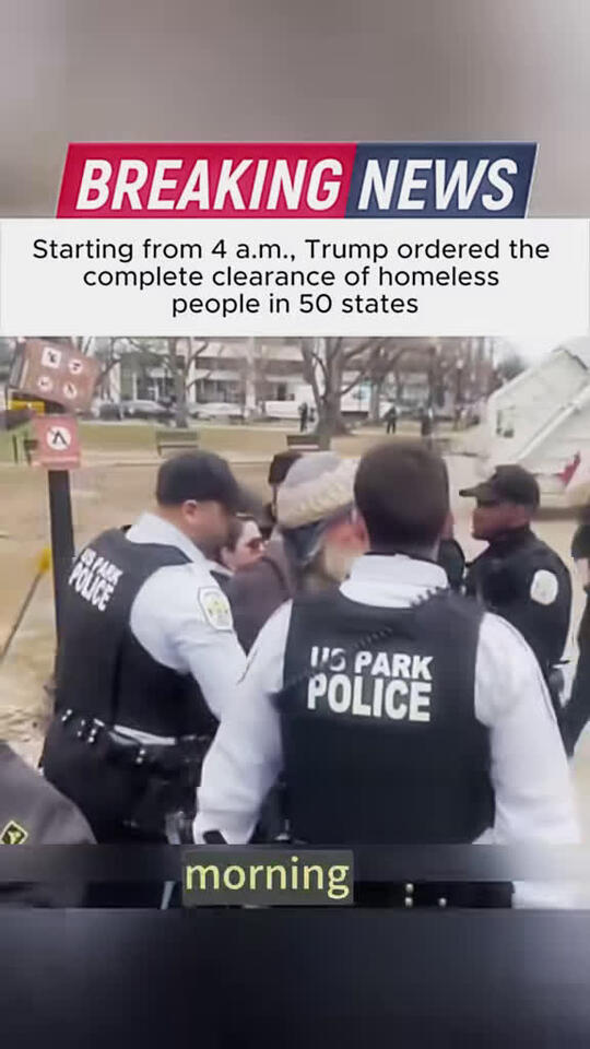 Trump proposes relocating homeless people from DC as crime falls ...