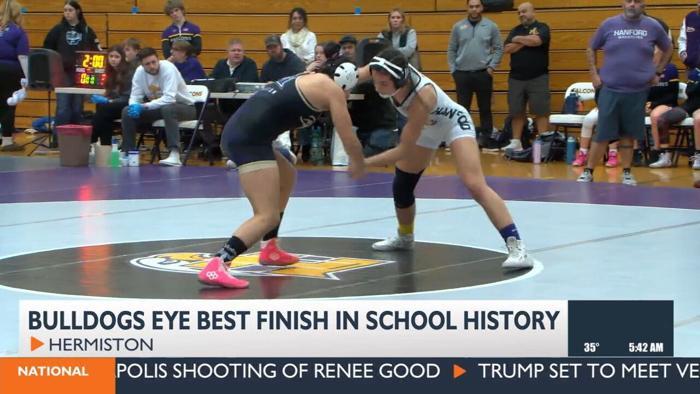 Hermiston girls wrestling team eyes first state championship after ...