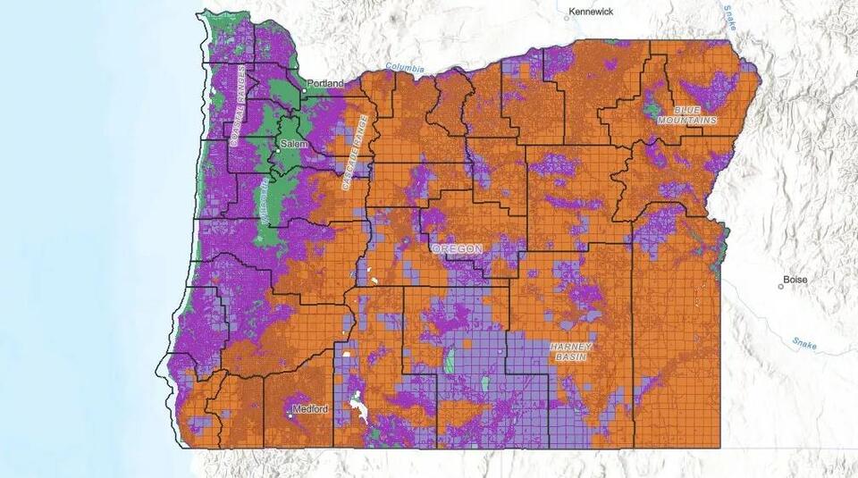 New Oregon Wildfire Hazard Map Released - NewsBreak