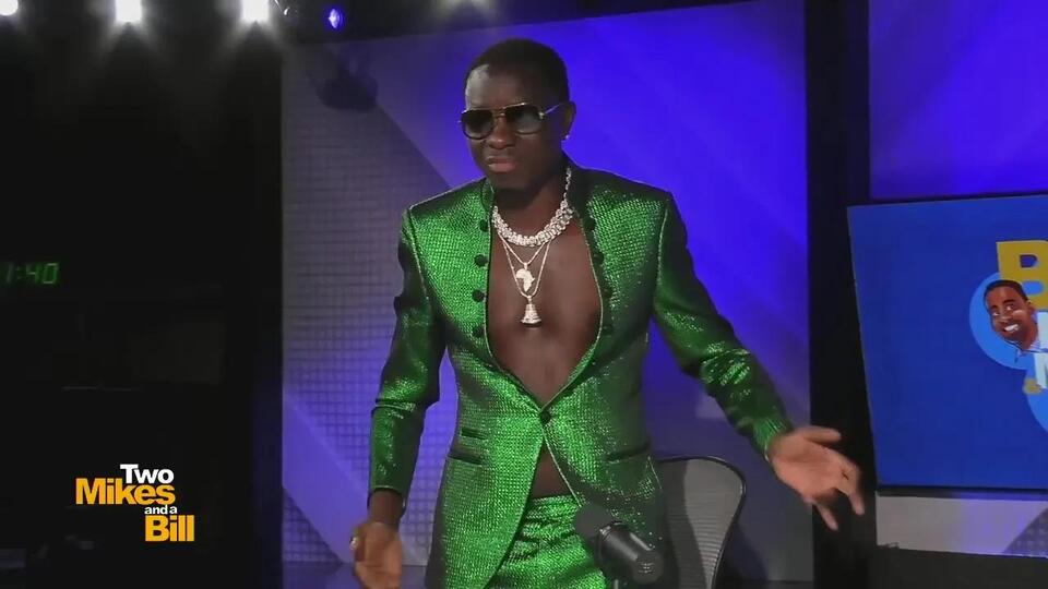 Two Mikes and a Bill LIVE: Special Guest Host - Michael Blackson ...