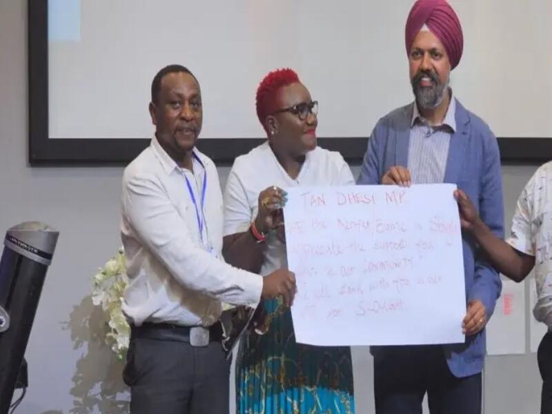 Kenyan Community Rallies Behind Tan Dhesi in Upcoming Slough Election