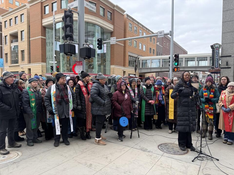 More than 100 clergy members stage sit-in at Target headquarters ...