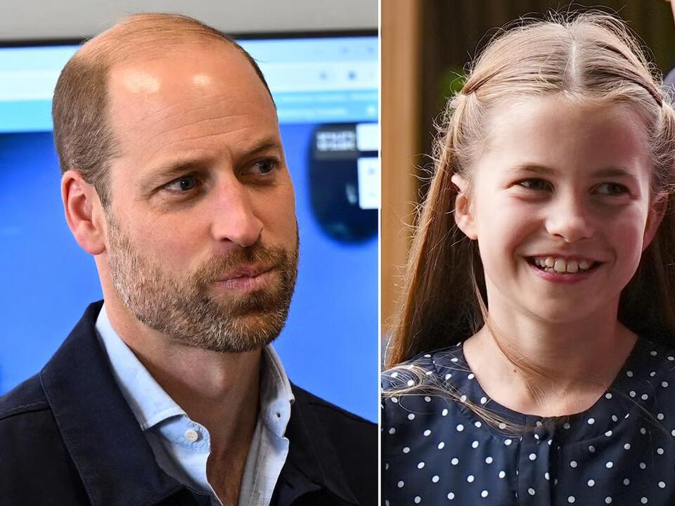 Prince William reveals Princess Charlotte had very unexpected reaction ...