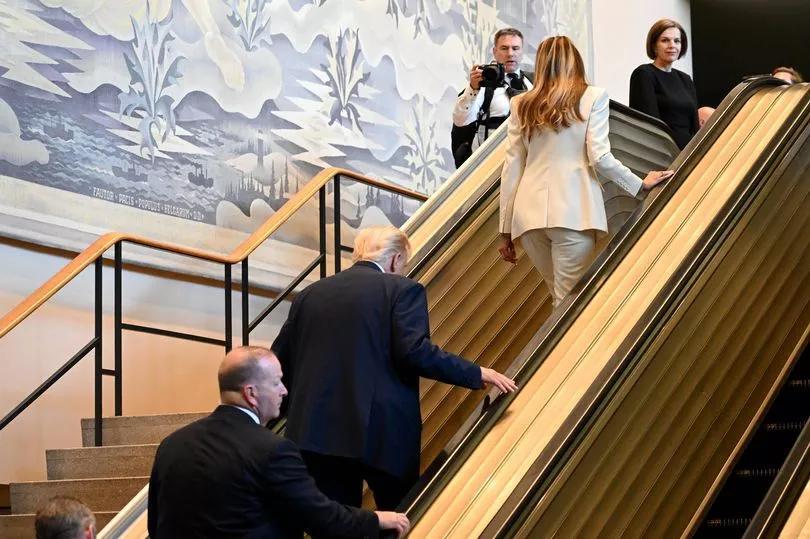 Tim Walz mocks Donald Trump's UN escalator ordeal with 'miracle' joke ...