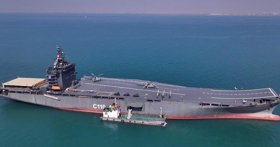 Iran's 800-Foot Drone Carrier Was A Huge Waste Of Time, Money And ...