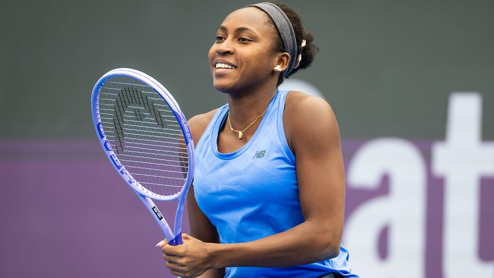 Coco Gauff reviews “toxic” Wuthering Heights, previews Bad Bunny Super ...