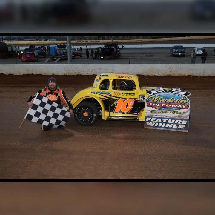 Jeremy Ott Wins East Coast Legend Series Race at Winchester Speedway ...