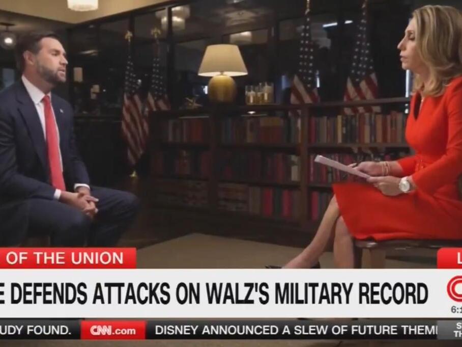 ‘Do You Find That Shameful Too?’ Dana Bash Presses Vance Over Trump’s ...