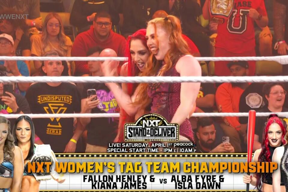 Tatum Paxley Turns On Ivy Nile; NXT Women's Tag Team Title Match Set For NXT Stand & Deliver ...
