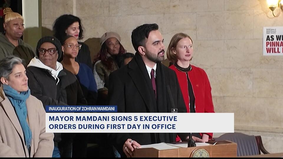 Mayor Mamdani signs five executive orders on first day in office ...