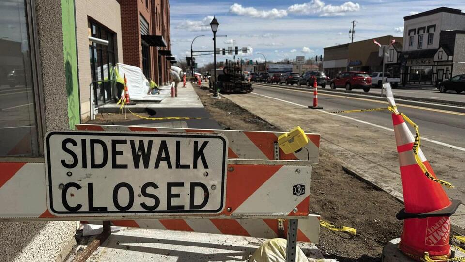 Spring season of street work has already begun downtown - NewsBreak