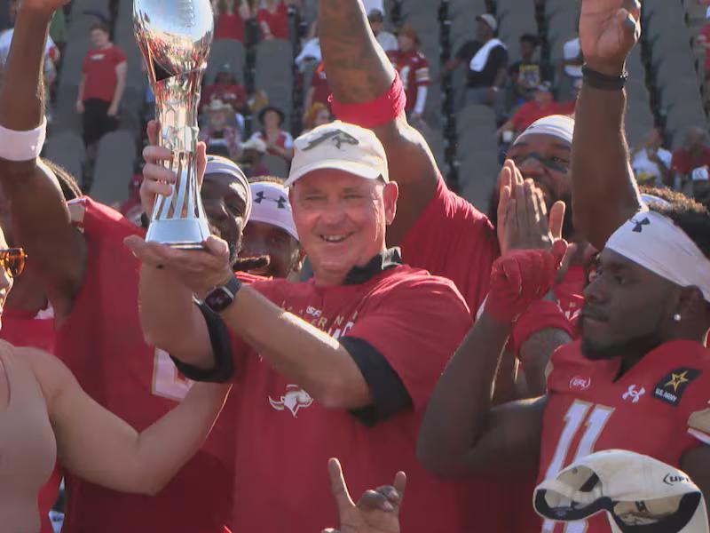 Skip Holtz and the Stallions eyeing a spring football three-peat