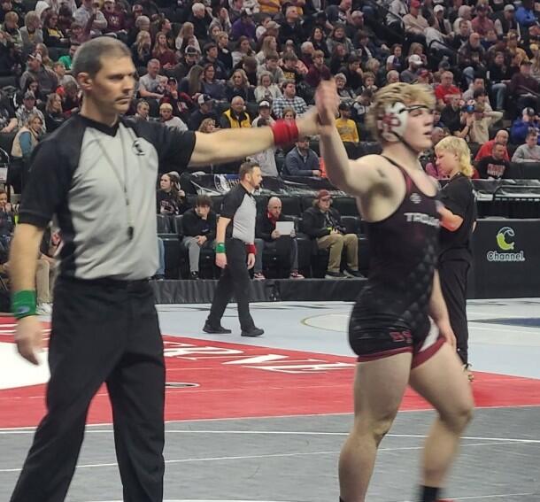 Eller and Johnson advance to quarterfinals at state wrestling - NewsBreak