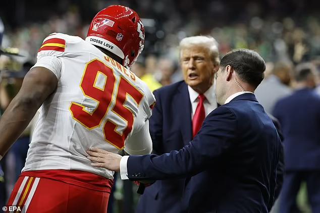 Patriotic Chiefs star Chris Jones weeps at national anthem after ...