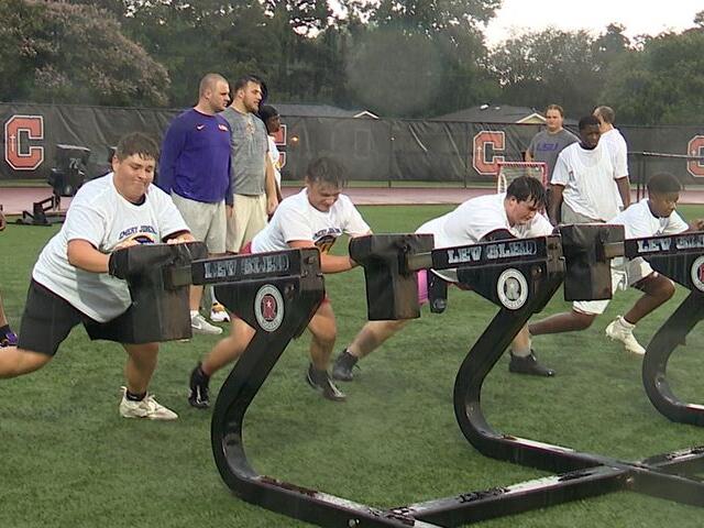 Emery Jones Jr. hosts offensive and defensive line camp at Catholic High