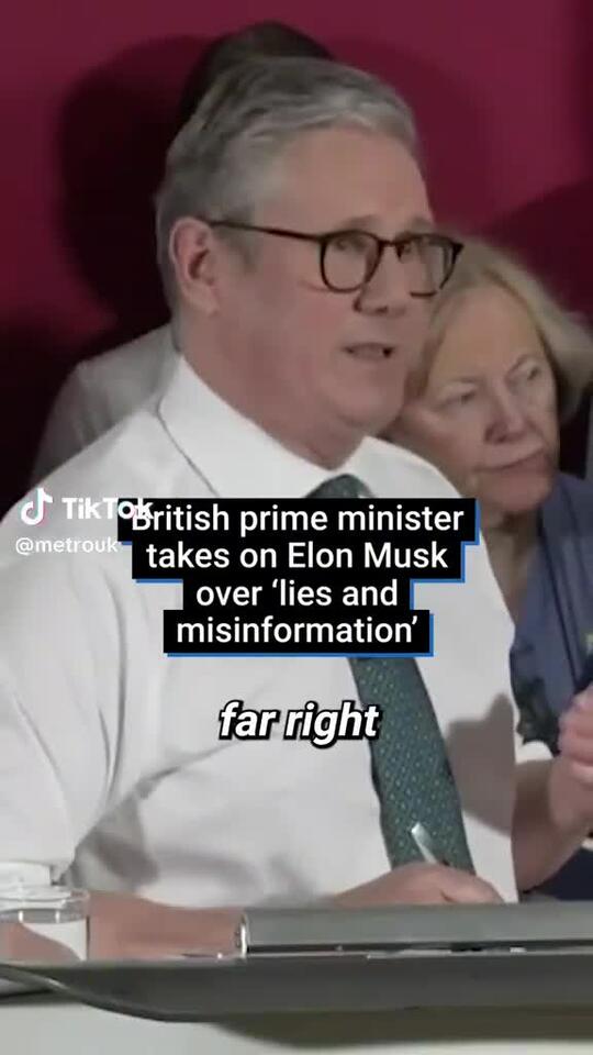 British Prime Minister Takes on Elon Musk Over Alleged Lies and ...