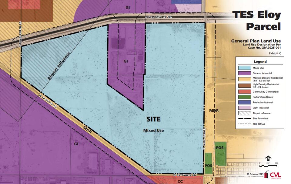 338-Acre Mixed-Use Master Plan Proposed in Eloy - NewsBreak