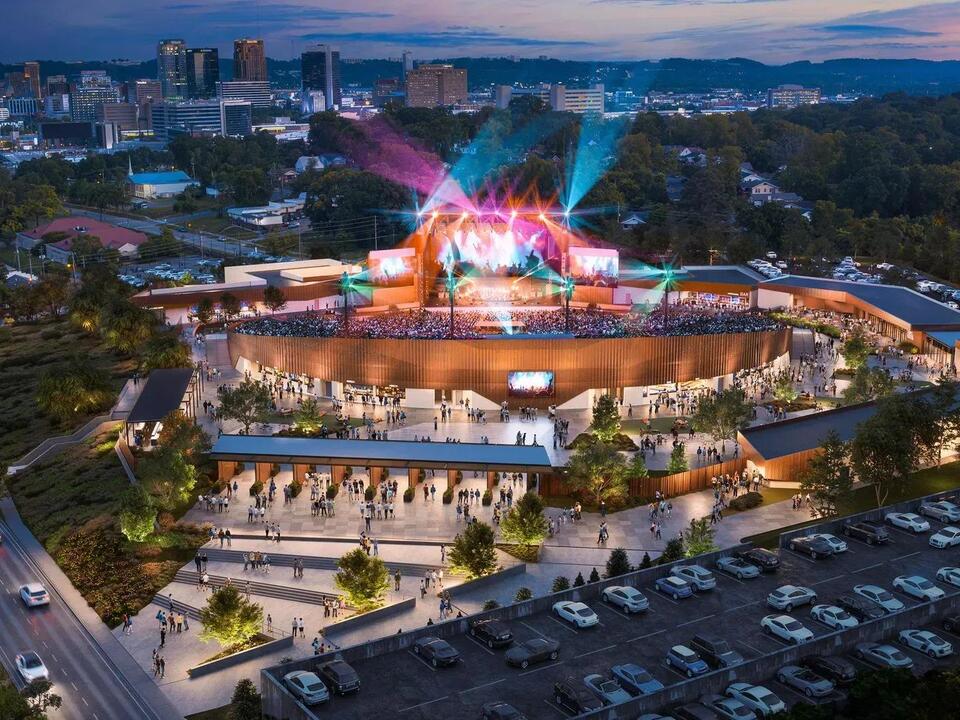 Groundbreaking for Birmingham amphitheater