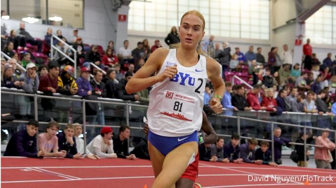 Jane Hedengren Shatters NCAA Indoor 5000m Record At BU Season Opener ...
