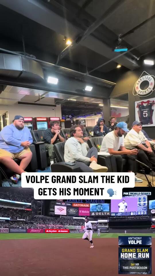 ANTHONY VOLPE THE KID FROM NEW YORK WITH A GRAND SLAM IN THE WORLD ...