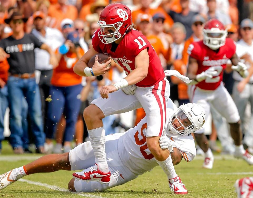 Oklahoma QB Davis Beville enters transfer portal - NewsBreak