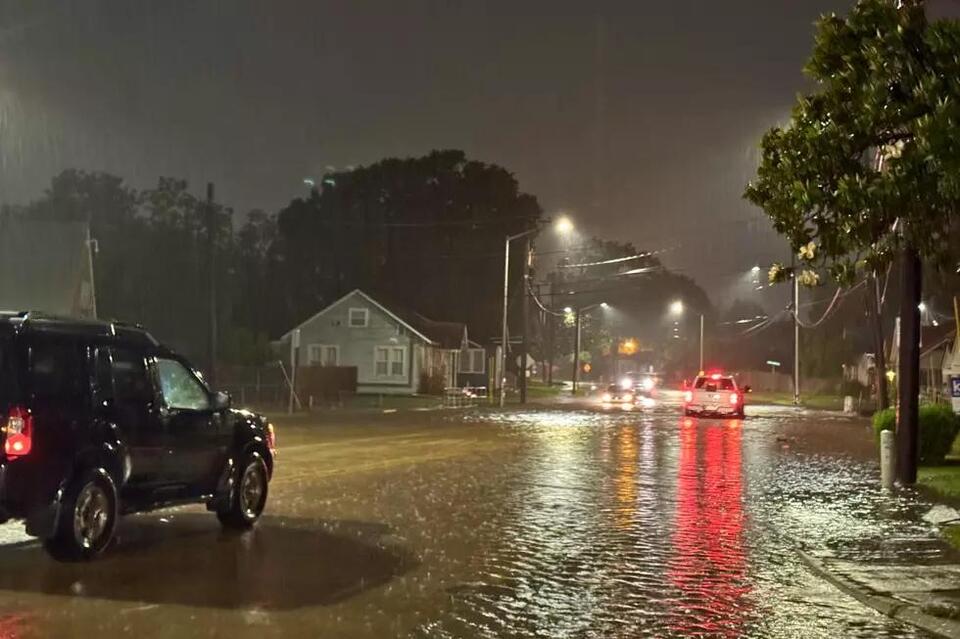 Flash Flooding in Lafayette Parish Results in Widespread Road Closures ...