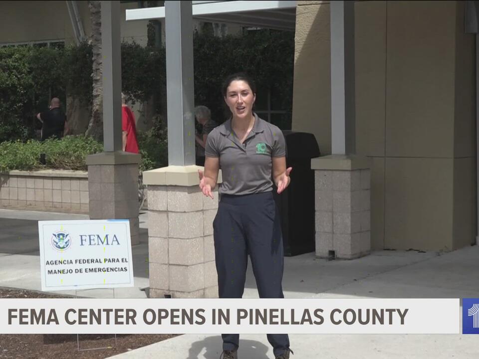 FEMA disaster recovery sites open across Tampa Bay