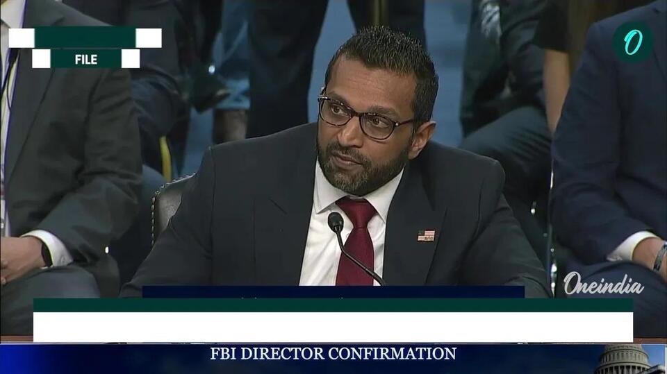 FBI director Kash Patel spotted wearing tie of famous English football ...