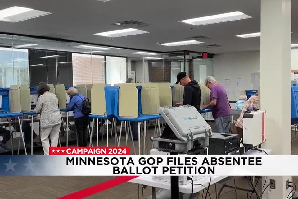 Minnesota GOP Files Absentee Ballot Petition - NewsBreak