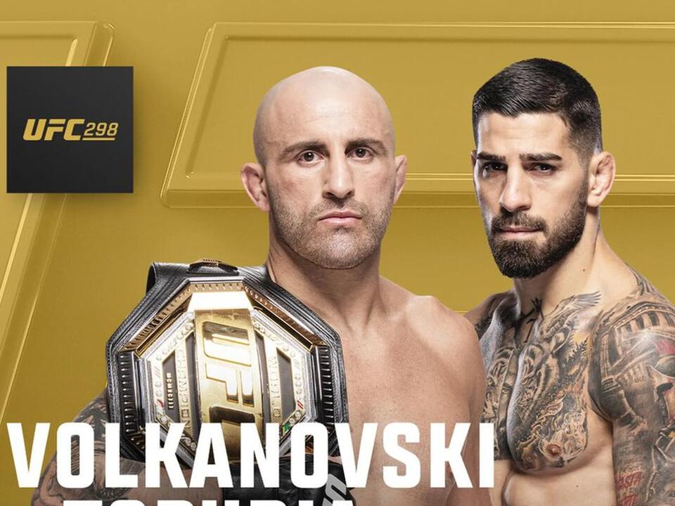 Latest UFC 298 fight card, PPV lineup for ‘Volkanovski vs. Topuria’ on ...