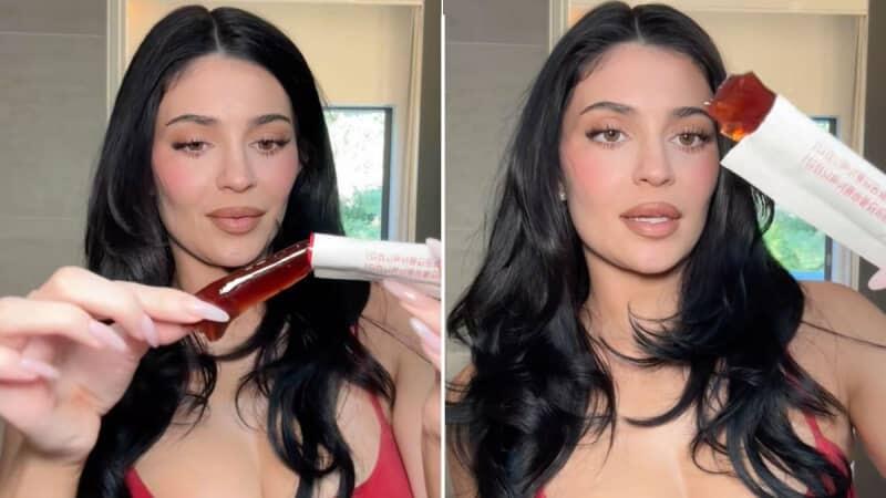 Kylie Jenner Dragged for Promoting Viral Cutting Jelly Dubbed 'Korean ...