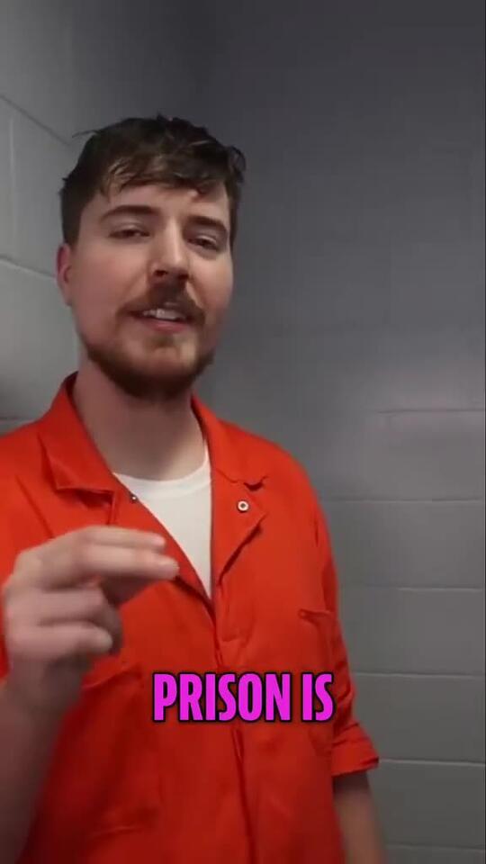 MrBeasts Prison Life: Silence is Golden Experience the raw reality of ...