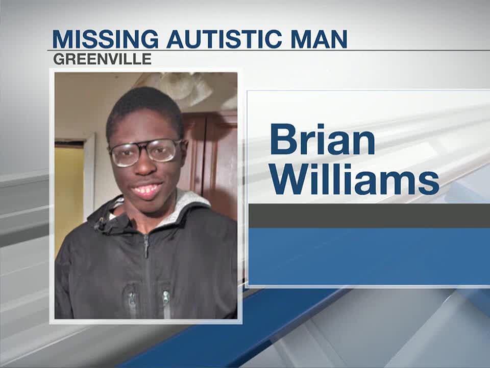 Autistic Greenville man missing