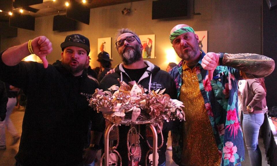 Muskrat Leg Eating World Championship trophy stays on the Shore - NewsBreak