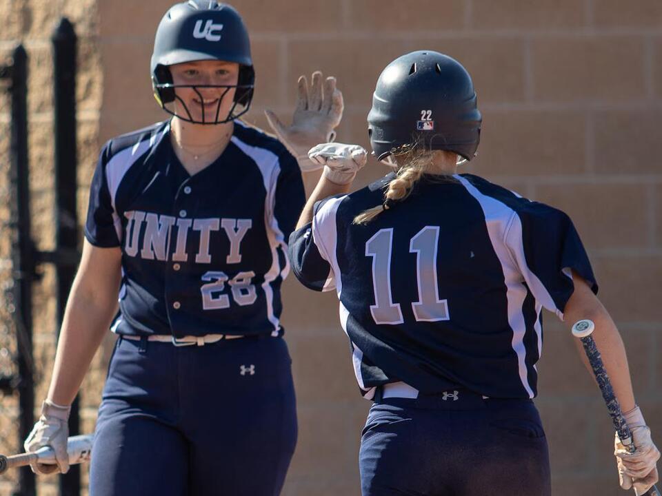 Unity Christian pitching gem opens softball doubleheader split with ...