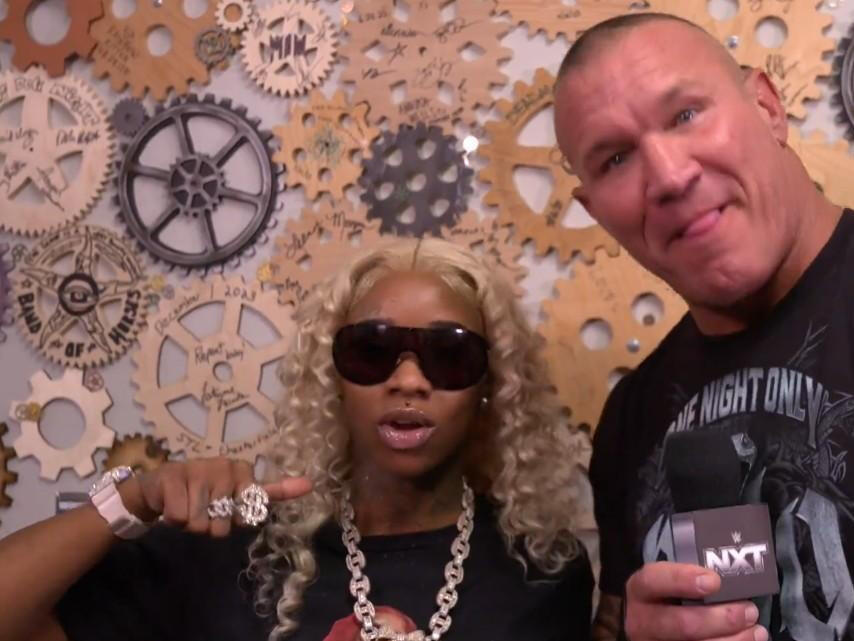 Randy Orton Interviews Sexyy Red After Appearance On Tuesday's WWE NXT