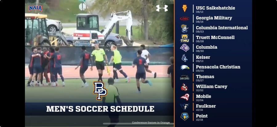 Brewton-Parker Men’s Soccer Schedule Release - NewsBreak