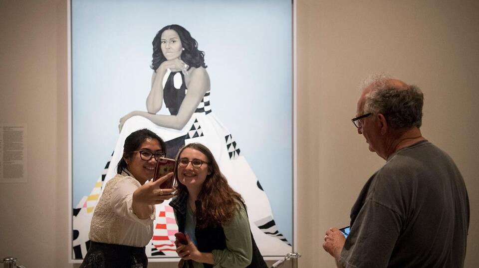 Michelle Obama Artist Pulls Show Over Trump Censorship Threats - NewsBreak