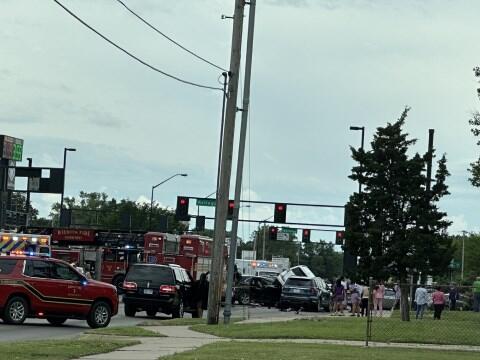 Possible road rage incident leaves two hospitalized after east Kellogg ...