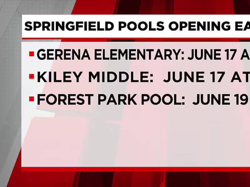 Springfield pools to open early due to expected hot weather