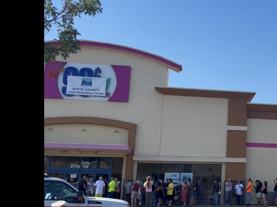 A New Center Opens To Assist Butte County Fire Victims