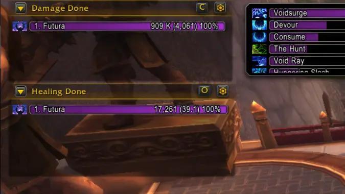 How to activate and use the new built-in damage meter in World of ...